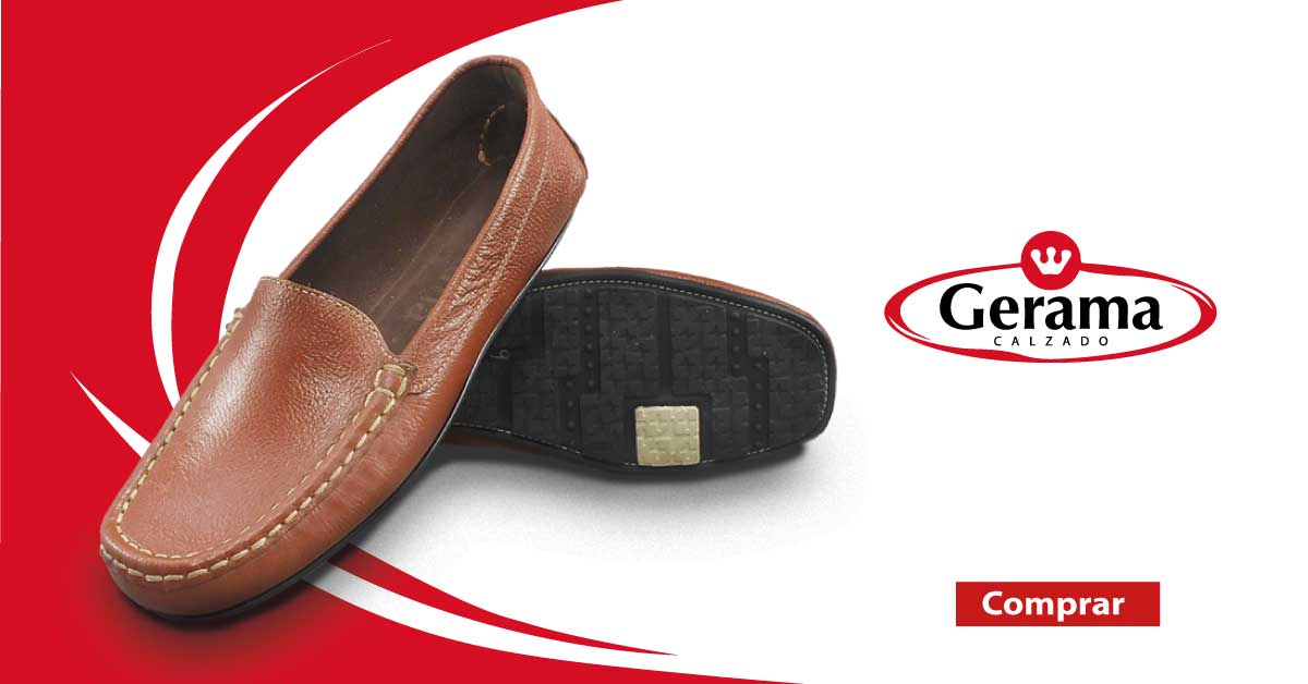 Mocasines tabaco para mujer hechos en cuero de origen natural